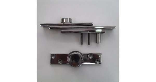 Pivo Regulável Inox Para Portas Pivotantes Até 500 Kg
